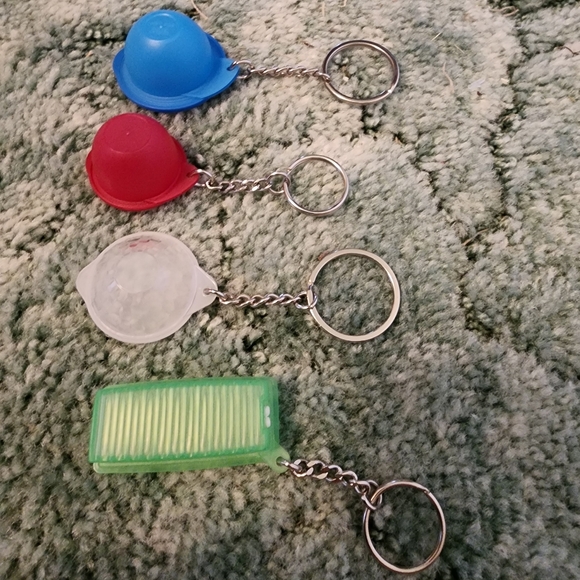 Tupperware | Other | Tupperware Keychain Set Nwot | Poshmark